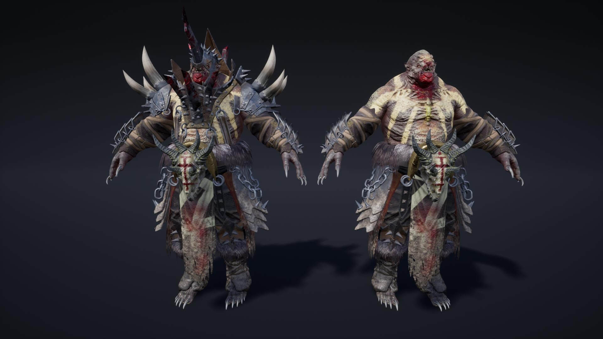 Fantasy Enemies (Pack) - 3D Model by Maksim_Bugrimov