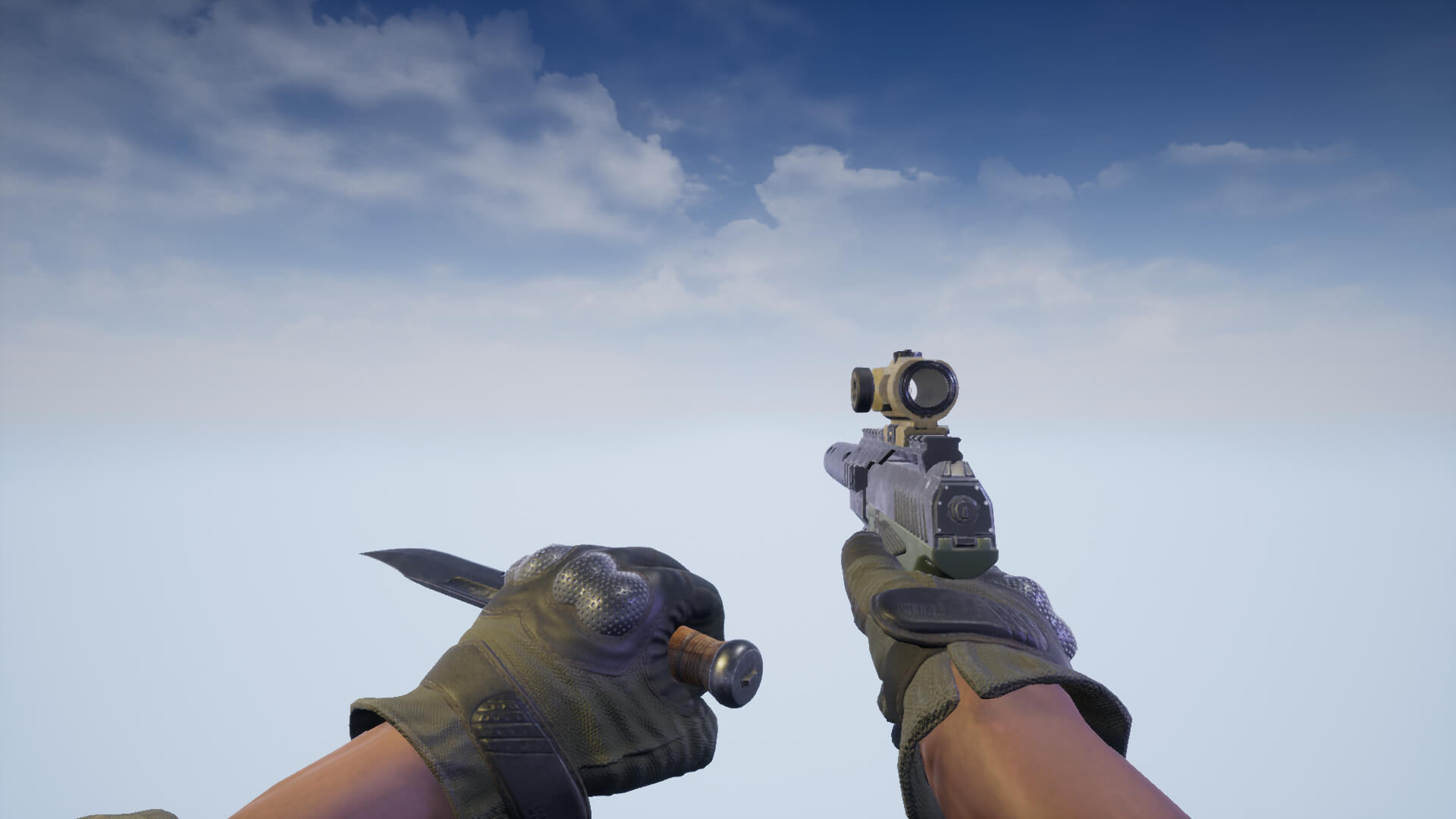 FPS Animations (Pistol-Knife) 3D Animation by Maksim_Bugrimov