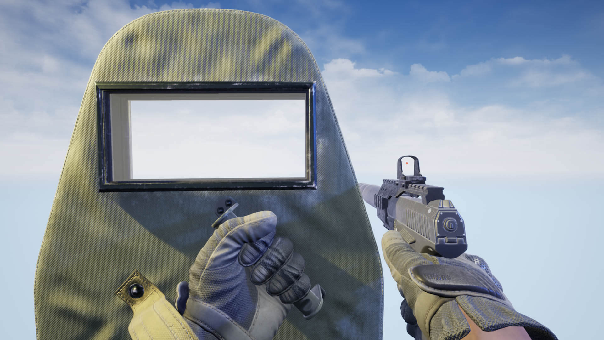 FPS Animations (Pistol-Shield) 3D Model by Maksim_Bugrimov