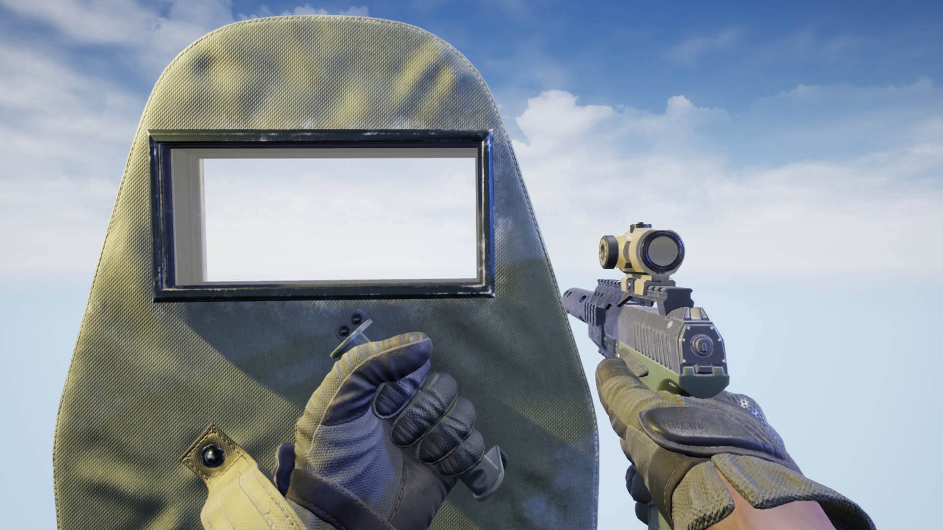 FPS Animations (Pistol-Shield) 3D Model by Maksim_Bugrimov