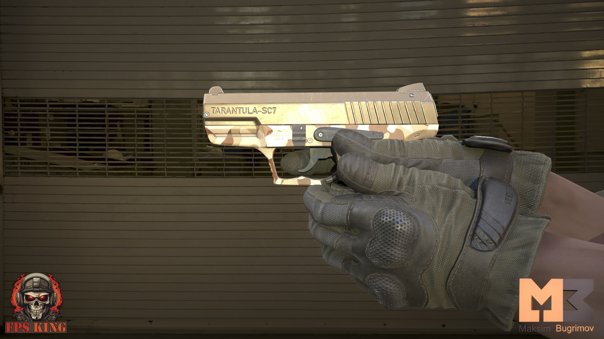 FPS Animations (Single Pistol) - 3D Model by Maksim_Bugrimov