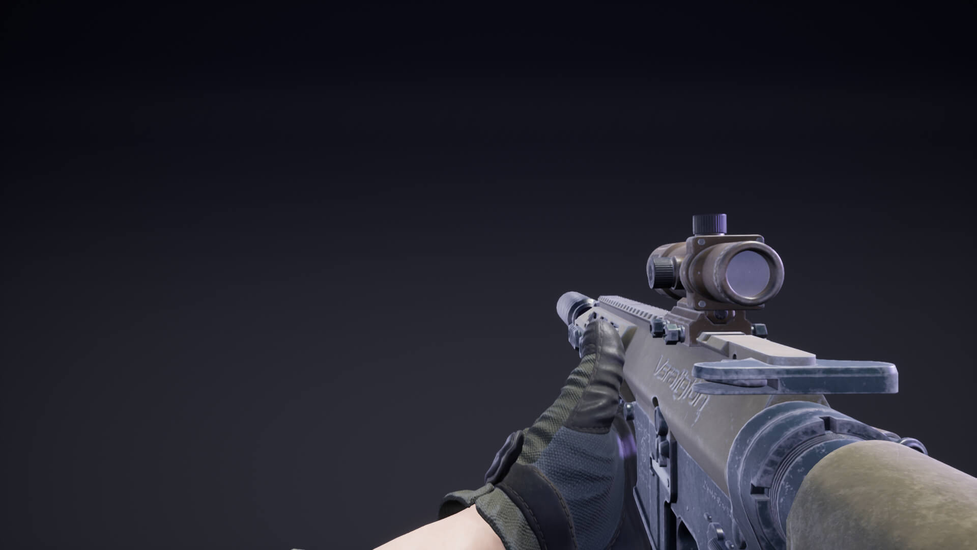 FPS Automatic Rifle 01 Animations - 3D Model by Maksim_Bugrimov