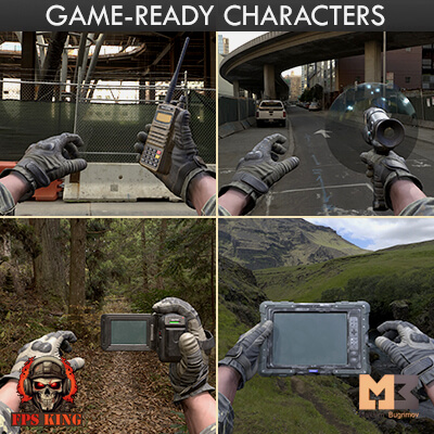 FPS Devices (Animations) - 3D Model by Maksim_Bugrimov