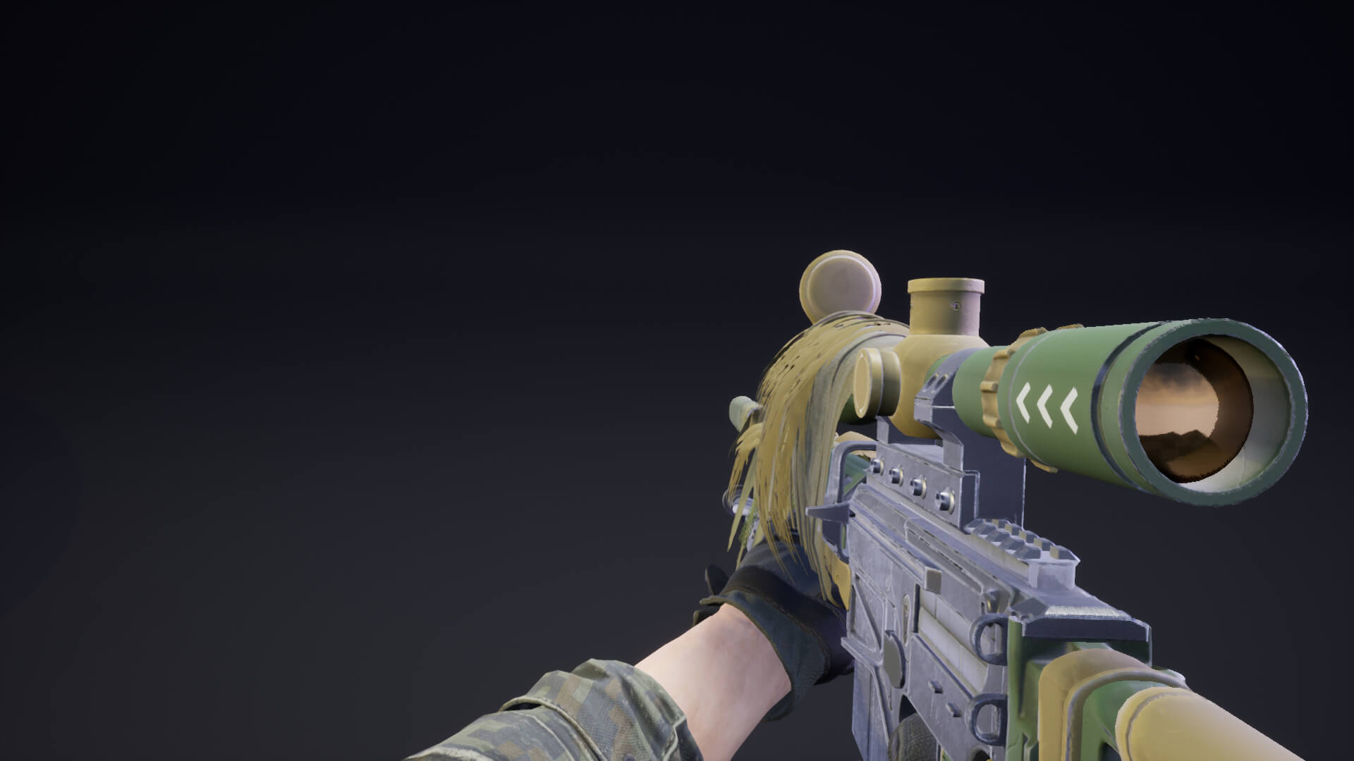 FPS Sniper Rifle 03 - 3D Model by Maksim_Bugrimov