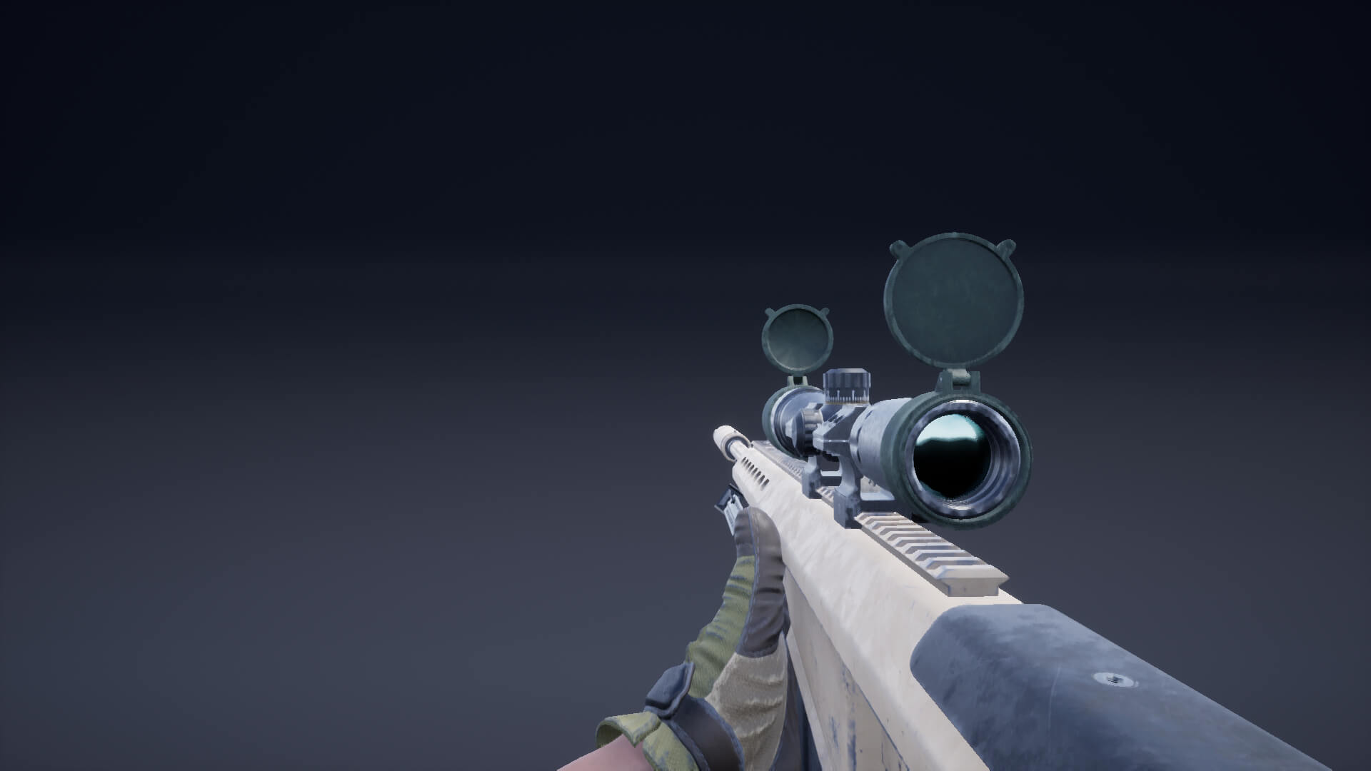 FPS Sniper Rifle - 3D Model by Maksim_Bugrimov