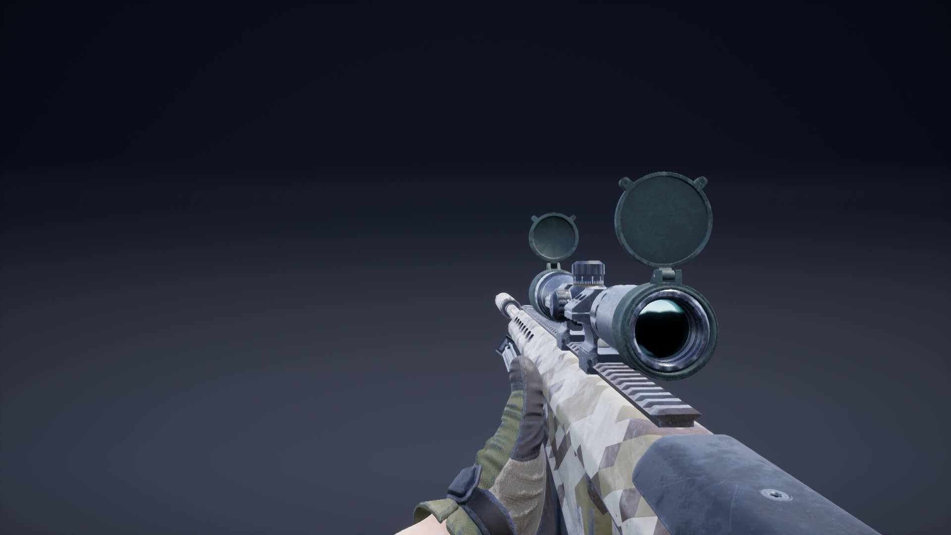 FPS Sniper Rifle - 3D Model by Maksim_Bugrimov