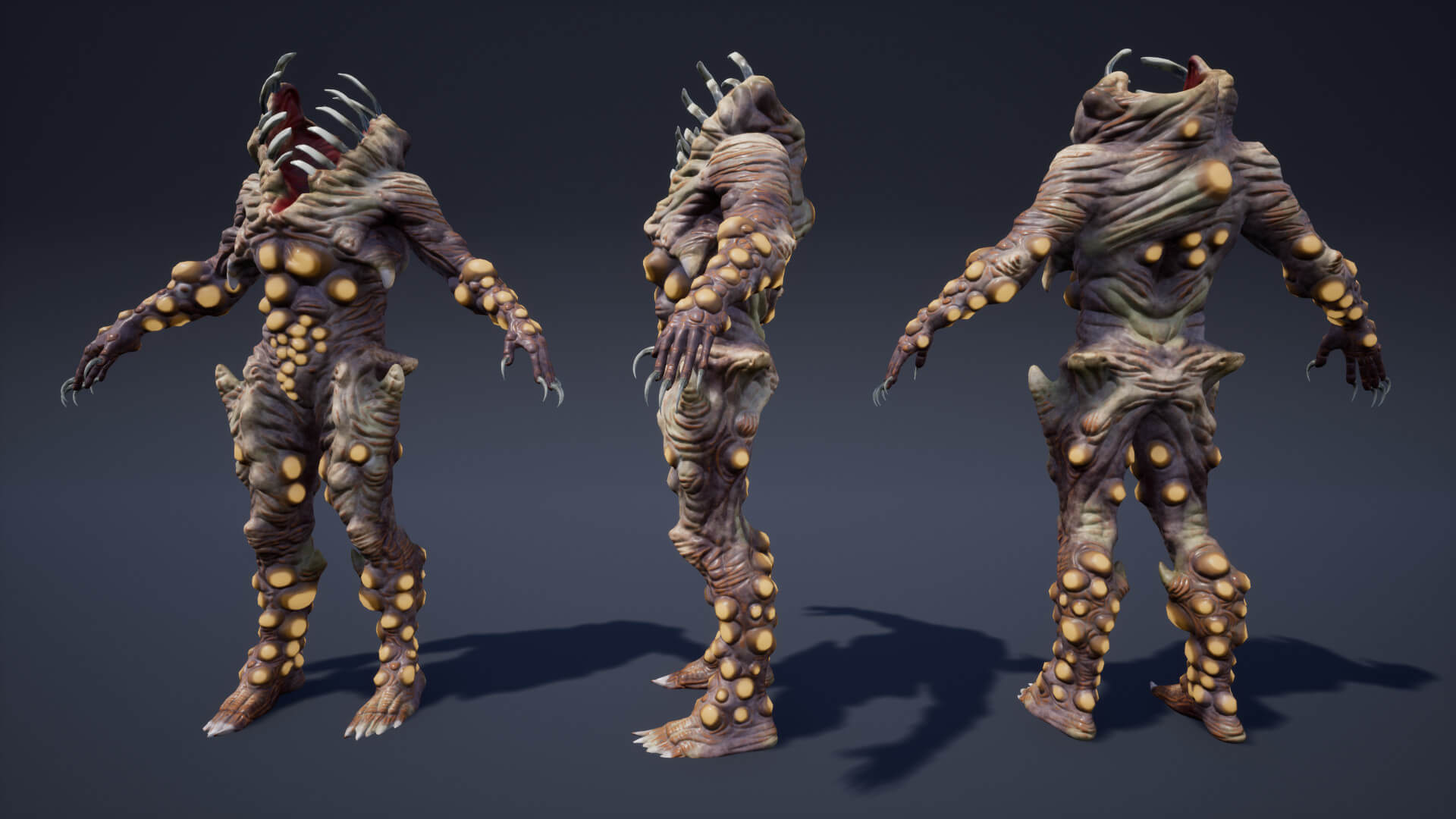 Humanoid Creatures (Pack) - 3D Model by Maksim_Bugrimov