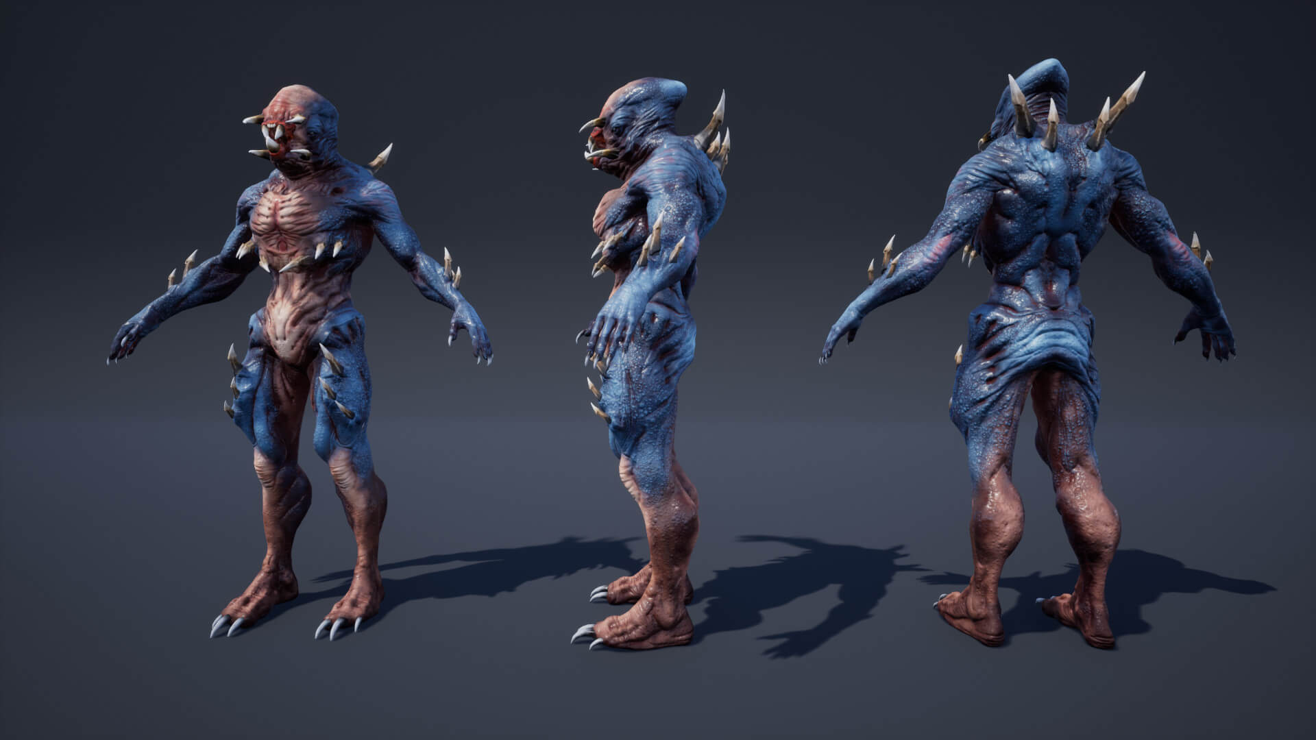 Humanoids Monsters (Pack) - 3D Model by Maksim_Bugrimov