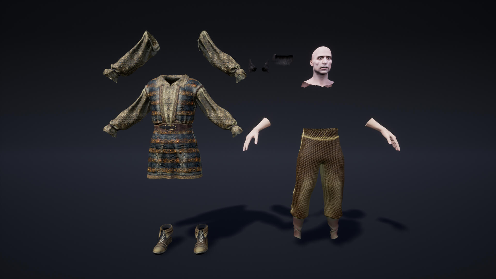 NPC Characters Male Pack - 3D Model by Maksim_Bugrimov