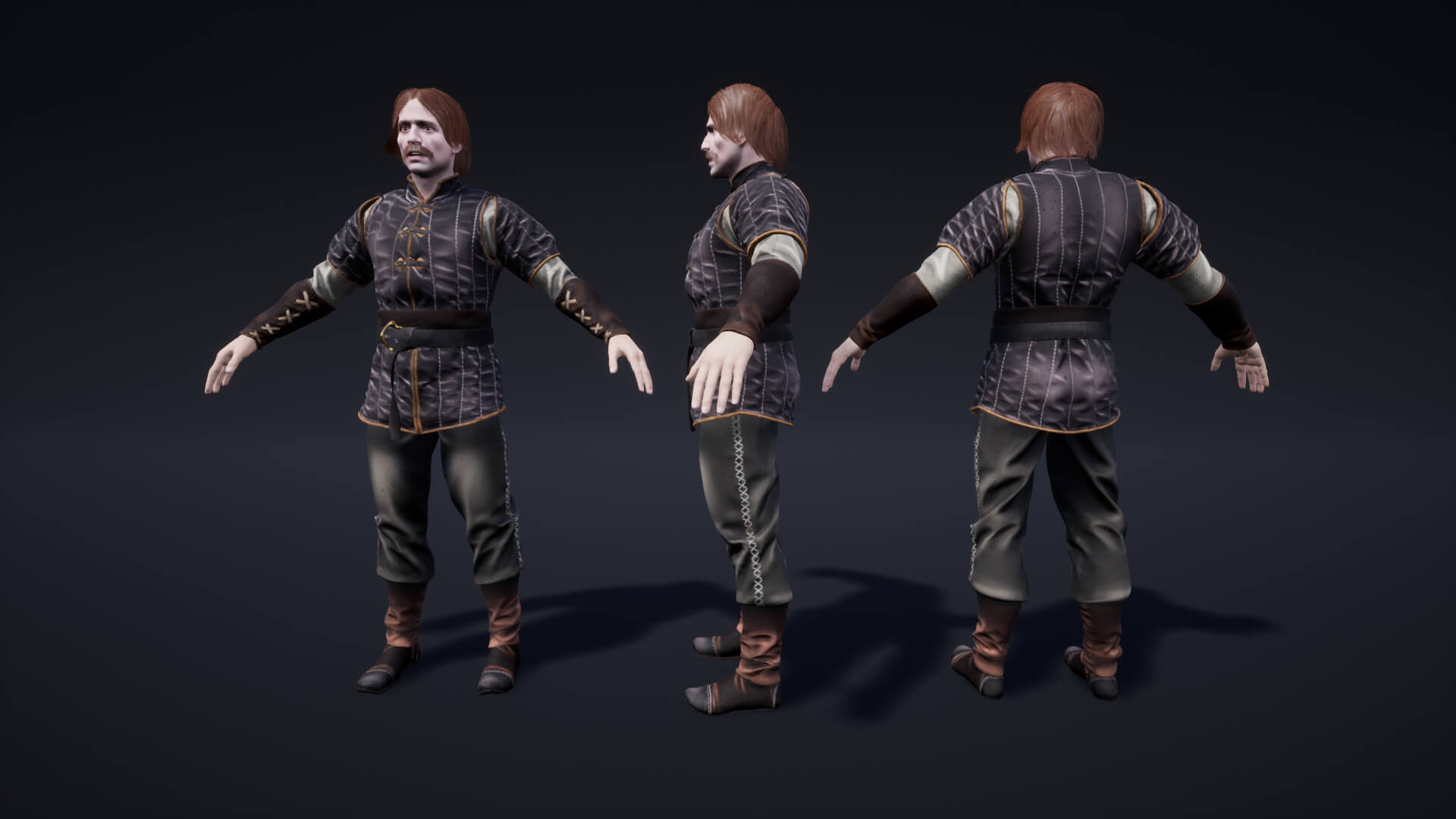 NPC Characters Male Pack - 3D Model by Maksim_Bugrimov