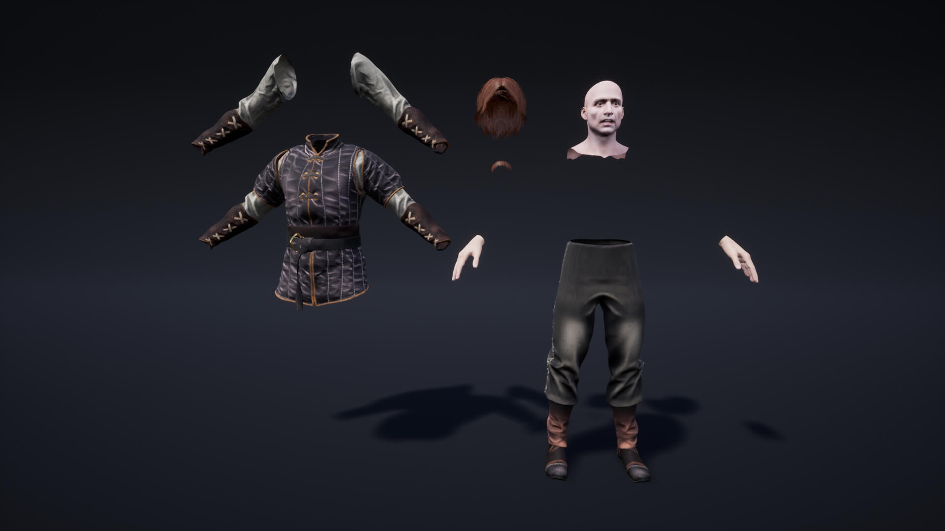 NPC Characters Male Pack - 3D Model by Maksim_Bugrimov
