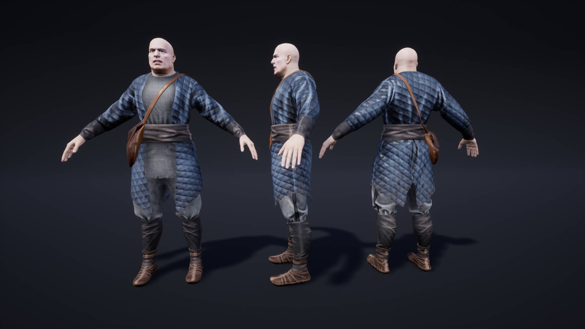NPC Characters Male Pack - 3D Model by Maksim_Bugrimov