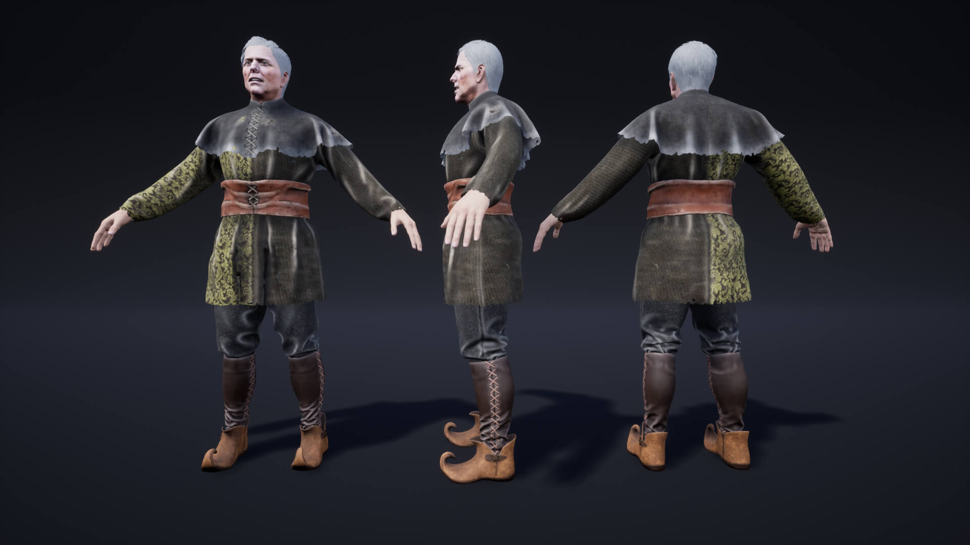 NPC Characters Male Pack - 3D Model by Maksim_Bugrimov