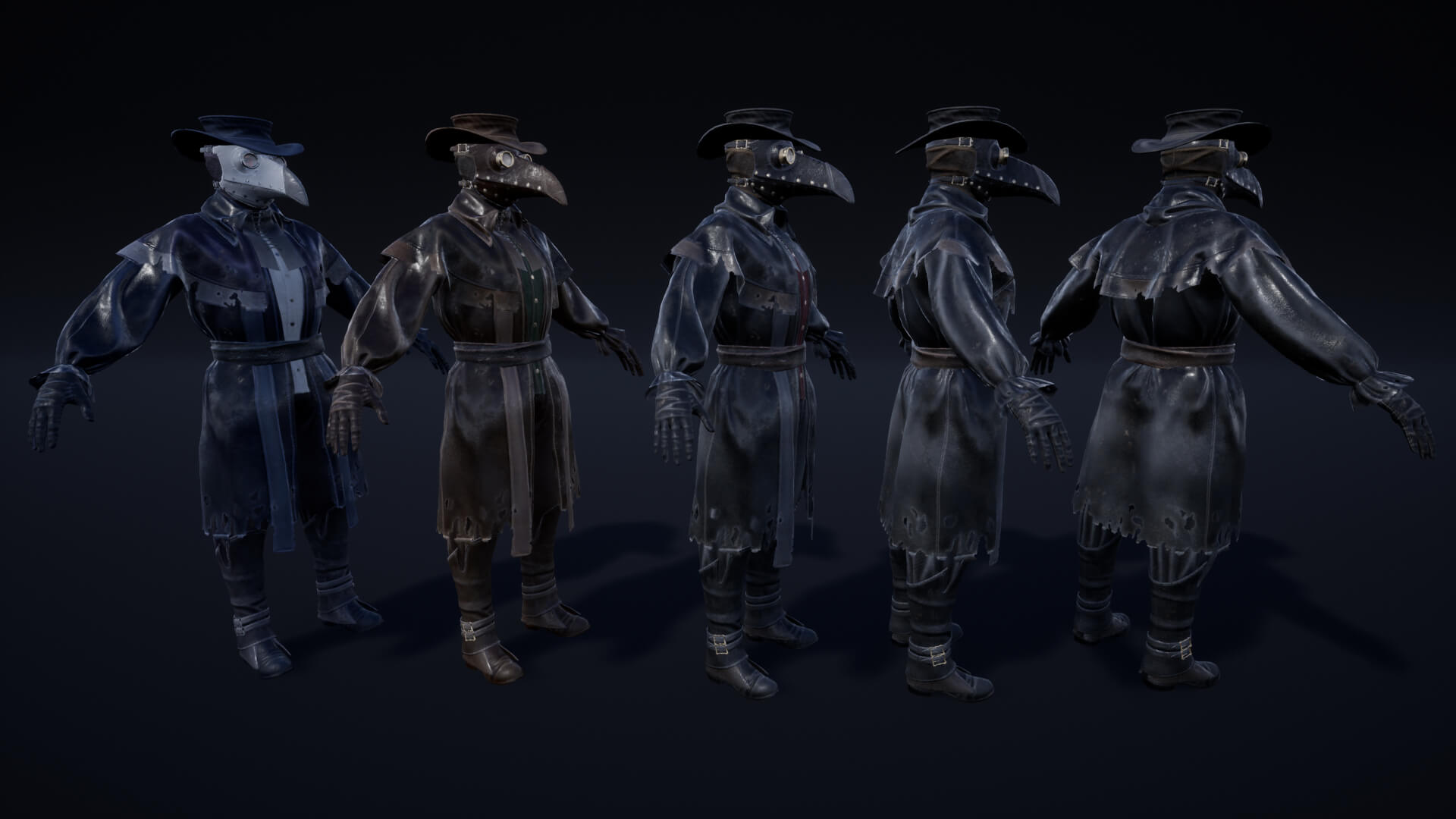 Npc Doctor Plague - 3D Model by Maksim_Bugrimov