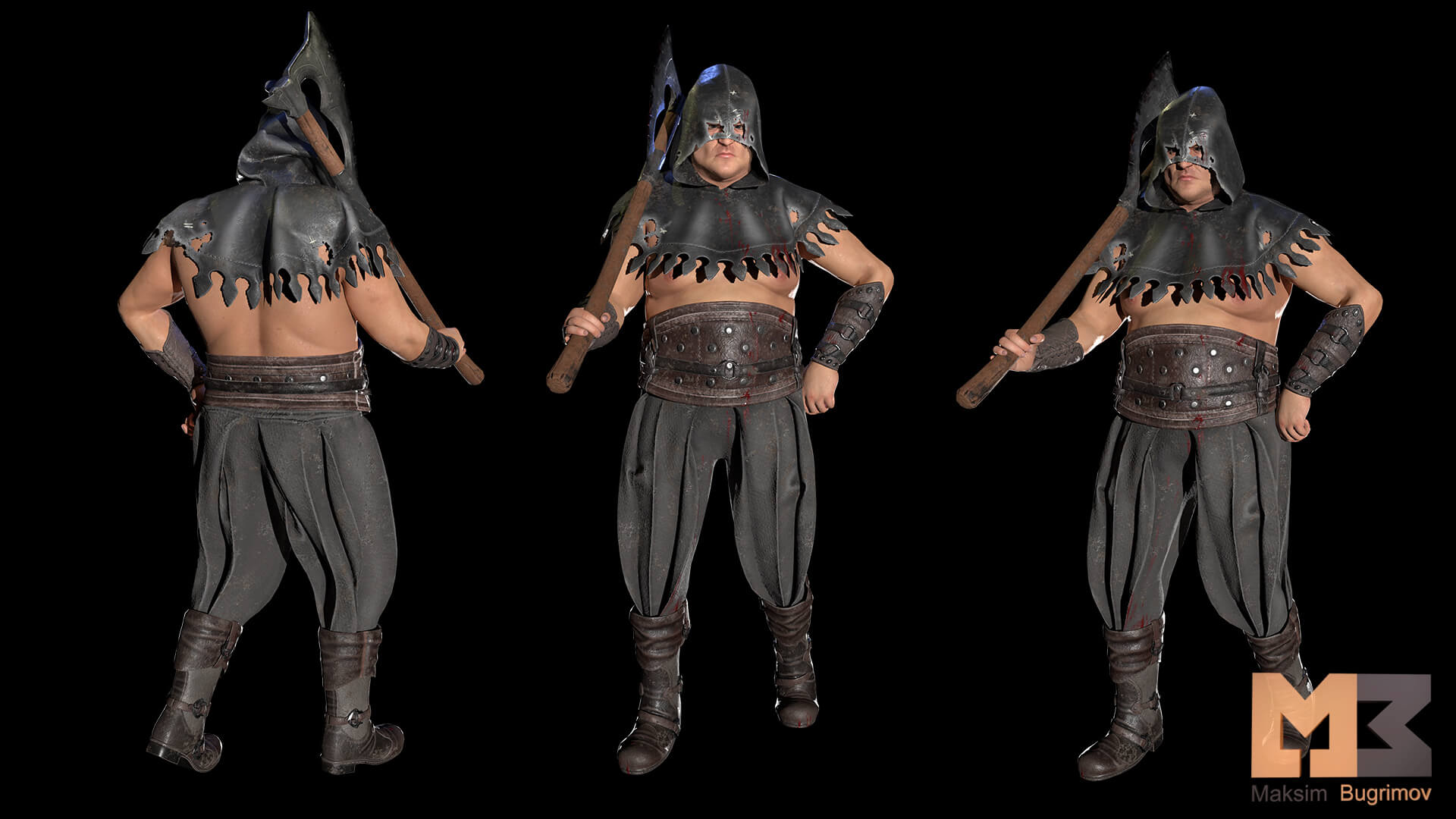 Npc Executioner - 3D Model by Maksim_Bugrimov