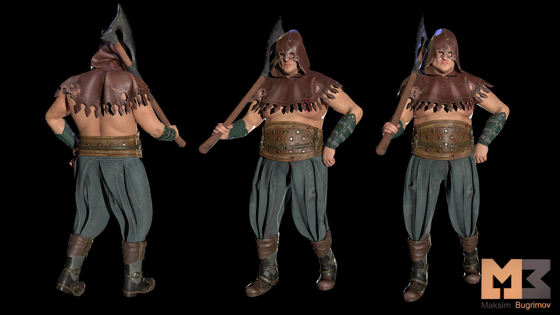 Npc Executioner - 3D Model by Maksim_Bugrimov