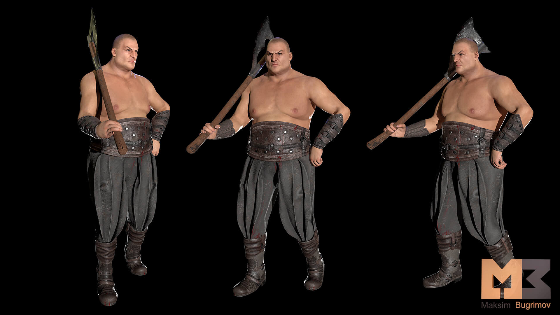 Npc Executioner - 3D Model by Maksim_Bugrimov