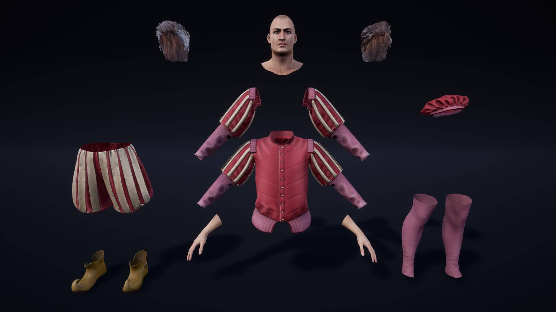 NPC King and Queen - 3D Model by Maksim_Bugrimov