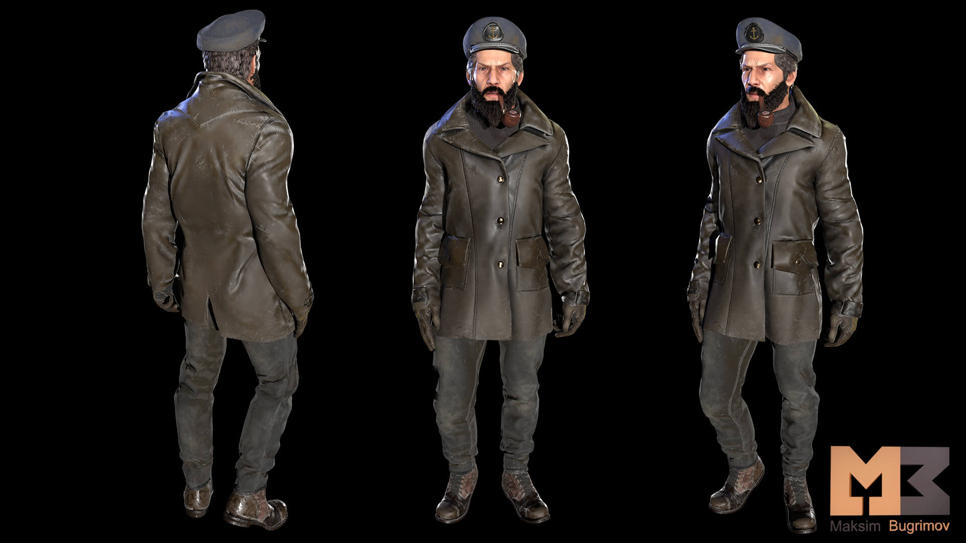 Npc Sailor (Adventure) - 3D Model by Maksim_Bugrimov