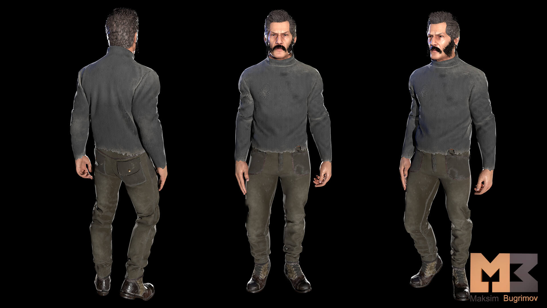 Npc Sailor (Adventure) - 3D Model by Maksim_Bugrimov