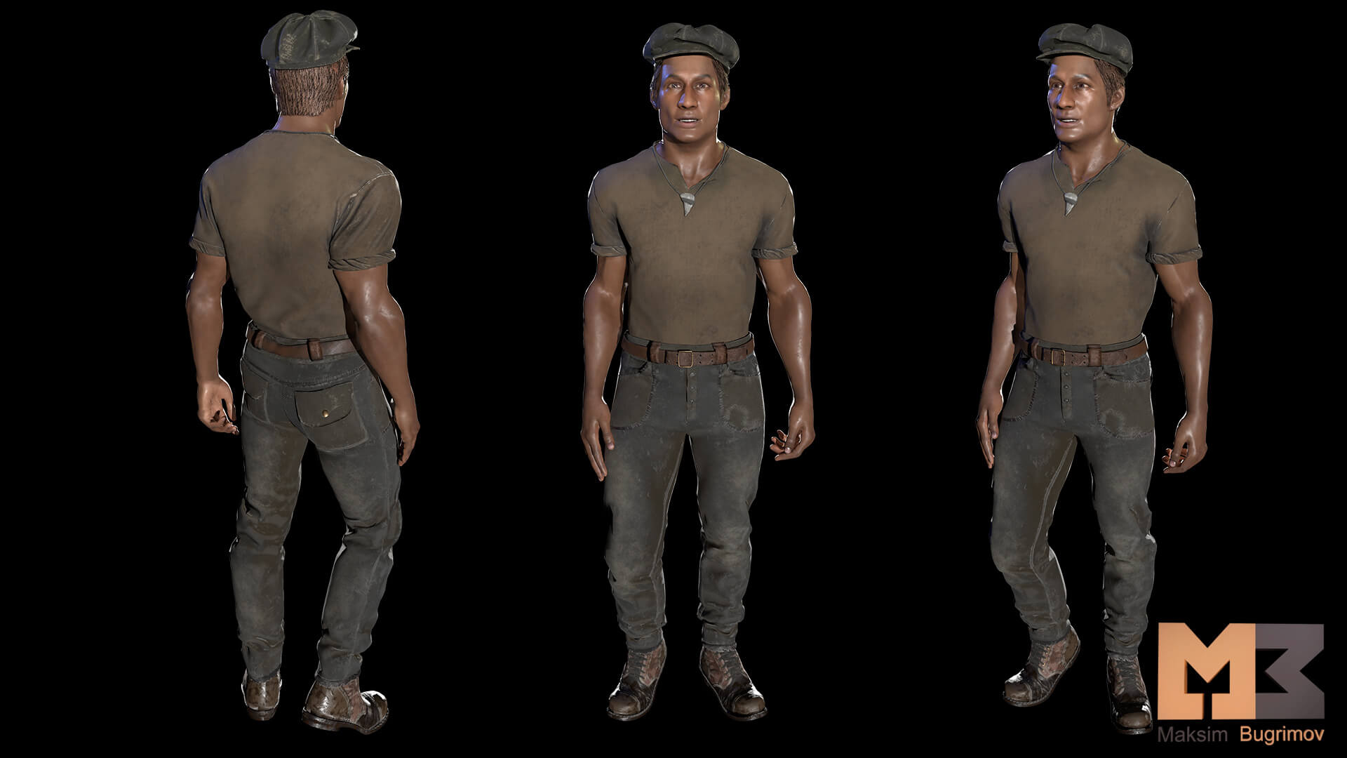 Npc Sailor (Adventure) - 3D Model by Maksim_Bugrimov