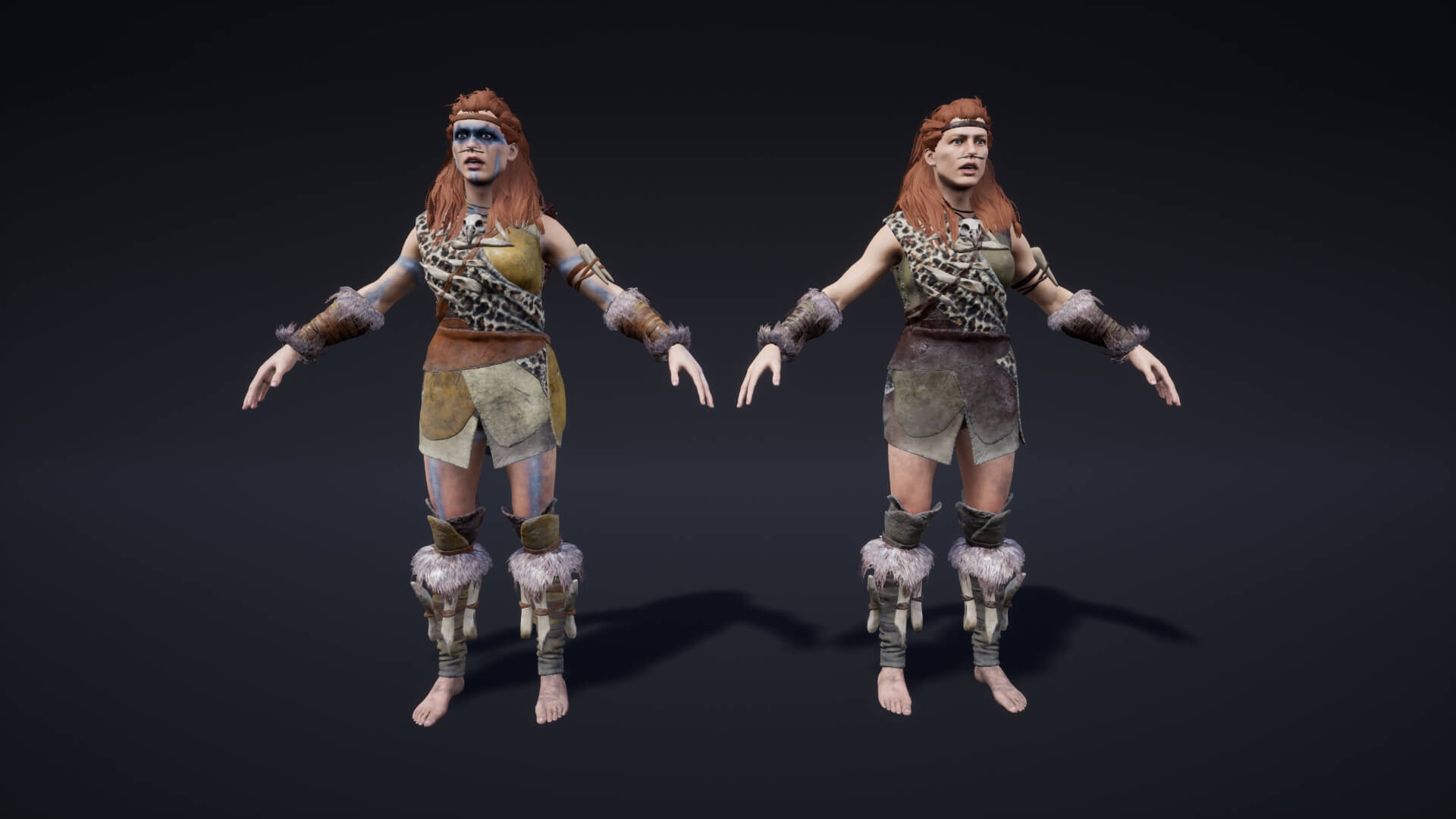 Primitive Character 02 - 3D Model by Maksim_Bugrimov