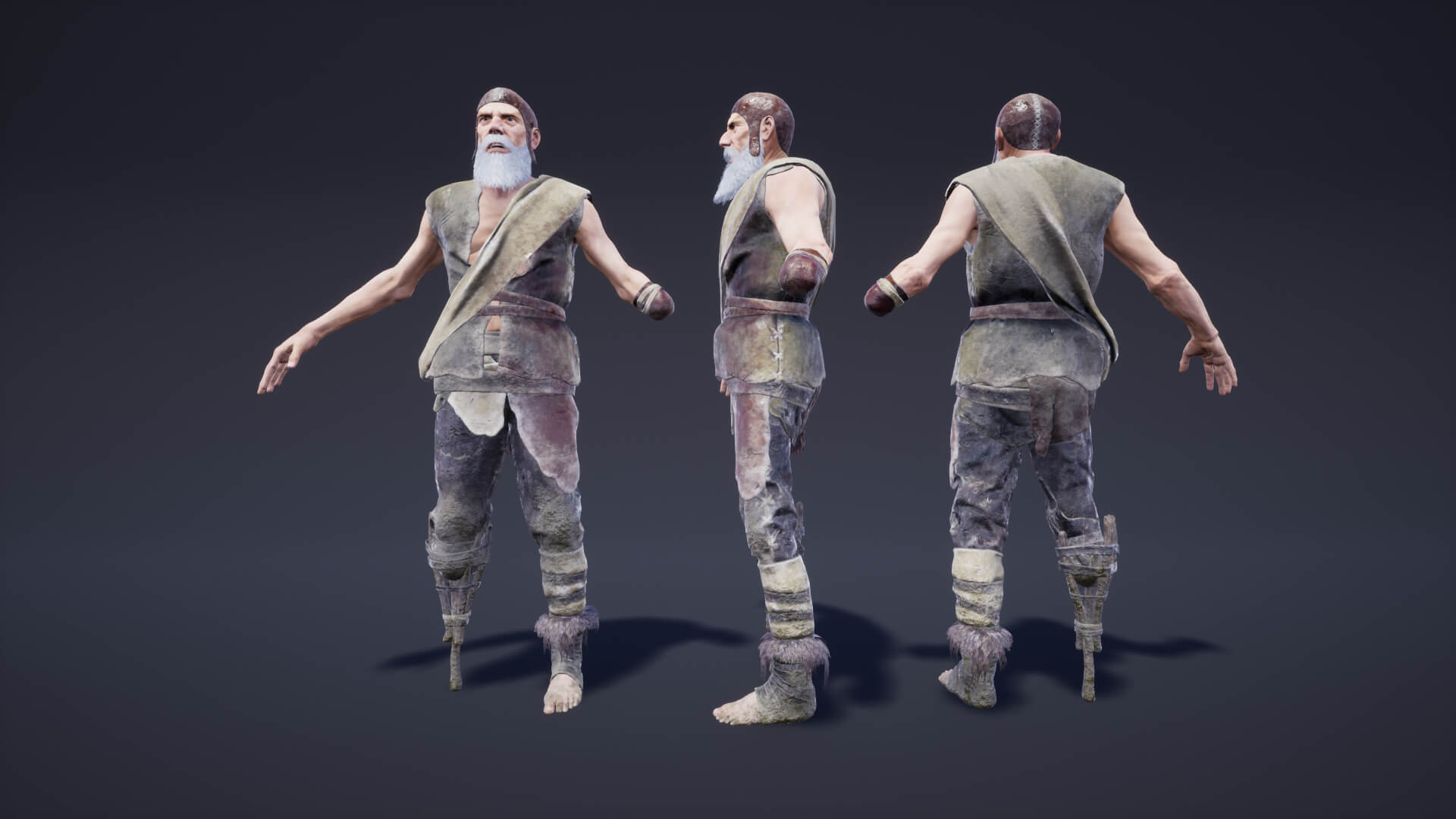 Primitive Character 03 - 3D Model by Maksim_Bugrimov