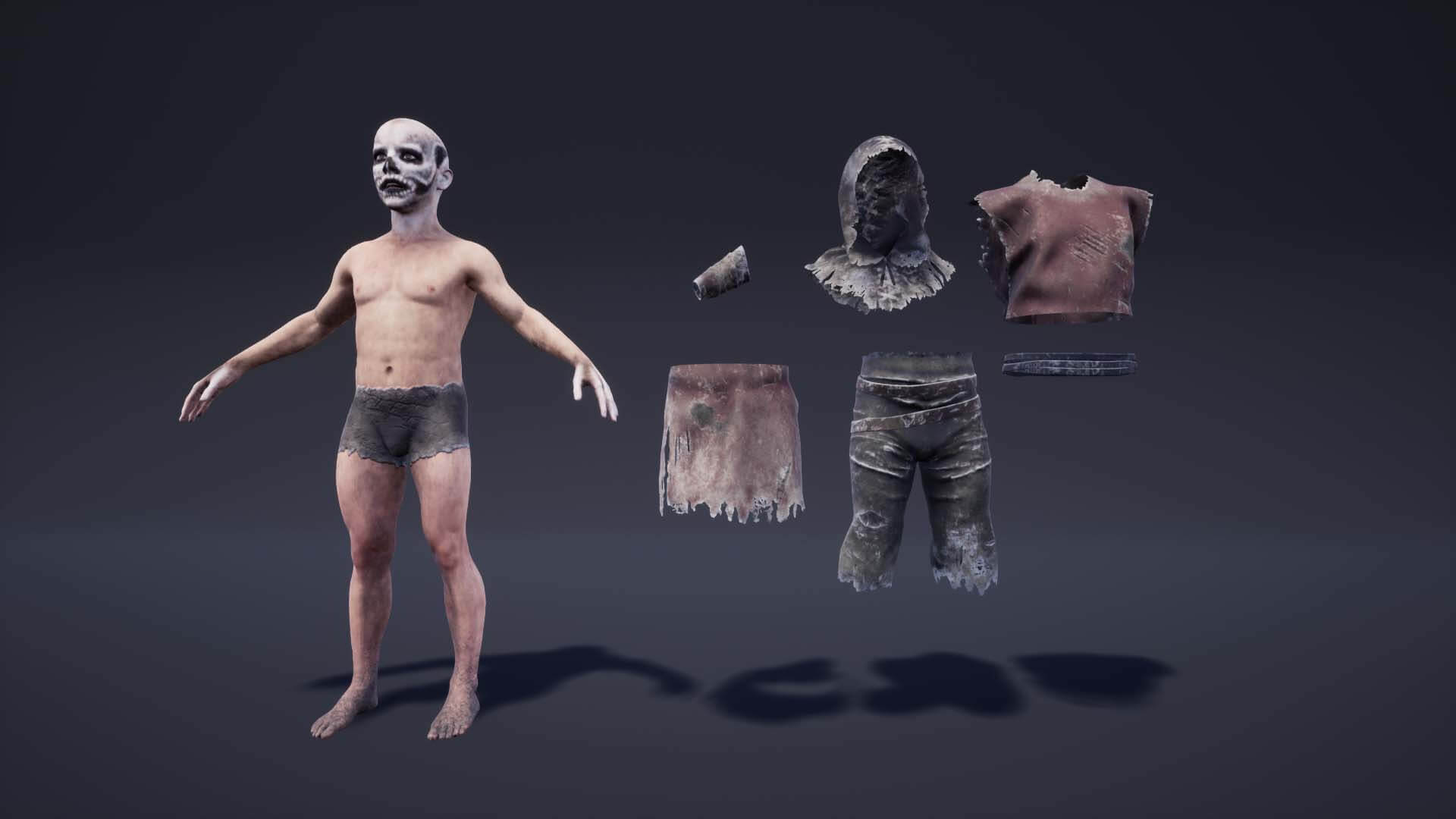 Primitive Characters Pack - 3D Model by Maksim_Bugrimov