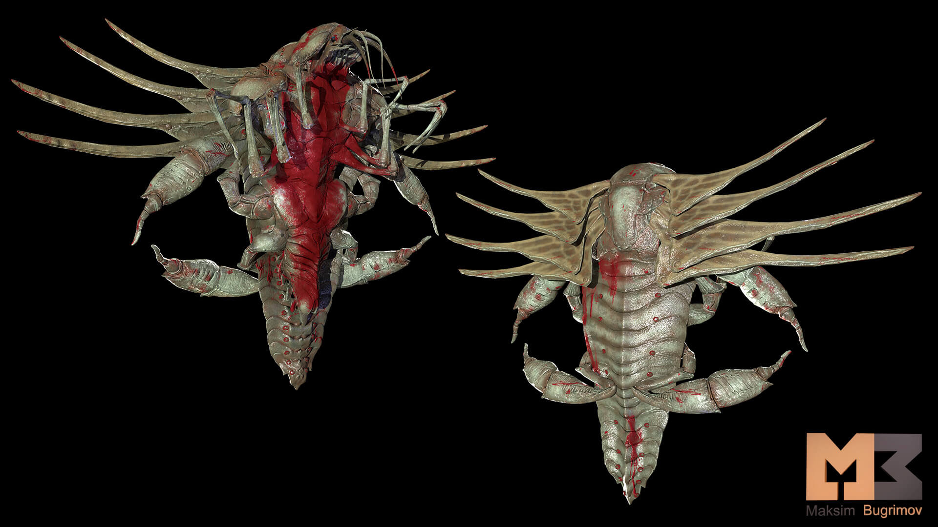 Sci-Fi Experimental 3D Model by Maksim_Bugrimov