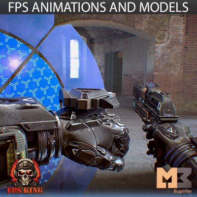 Sci-Fi Hans with Pistol Animation/MoCap by Maksim_Bugrimov