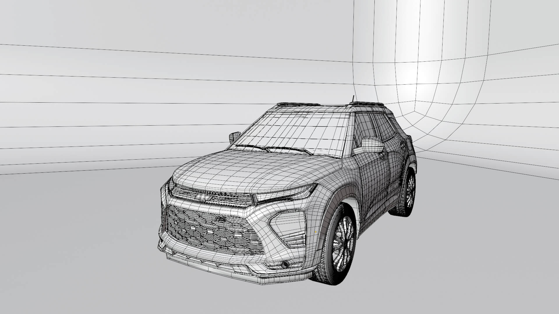 3D Car Model by Malchevsky