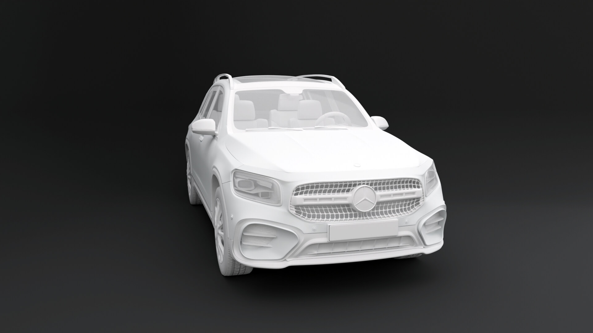 Mercedes-Benz GLB Car 3D Model by Malchevsky