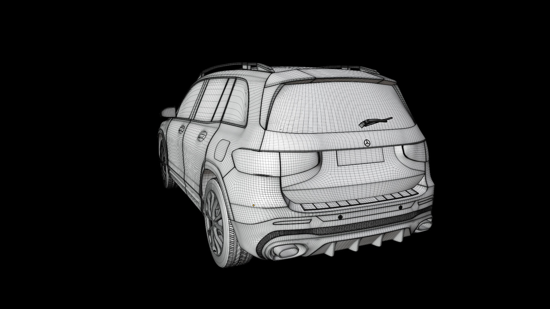 Mercedes-Benz GLB Car 3D Model by Malchevsky