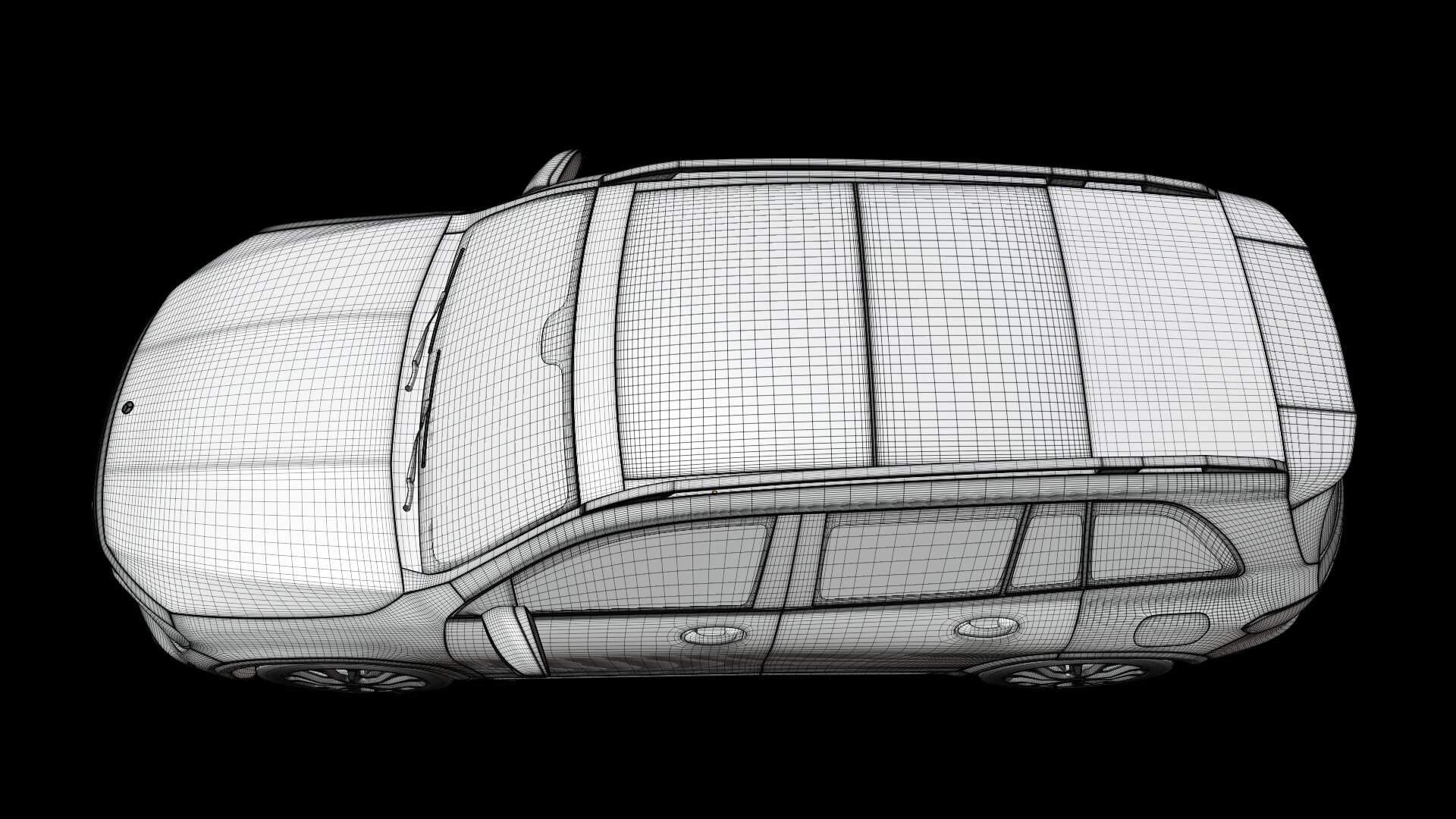 Mercedes-Benz GLB Car 3D Model by Malchevsky