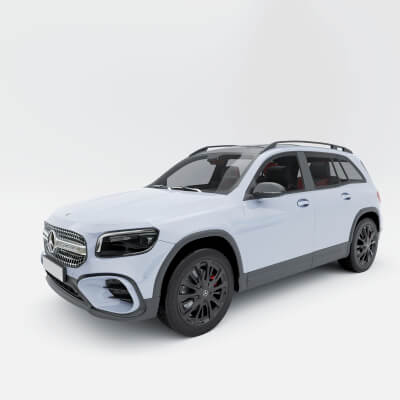 Mercedes-Benz GLB Car 3D Model by Malchevsky