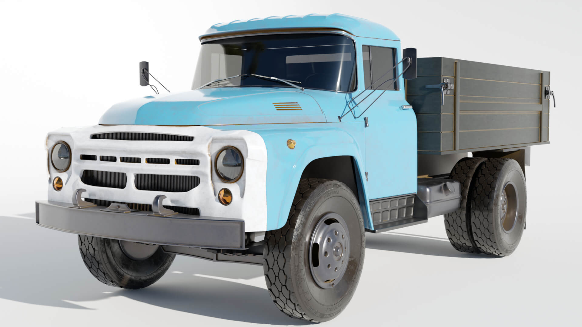 ZiL 130 Truck - 3D Model by Malchevsky