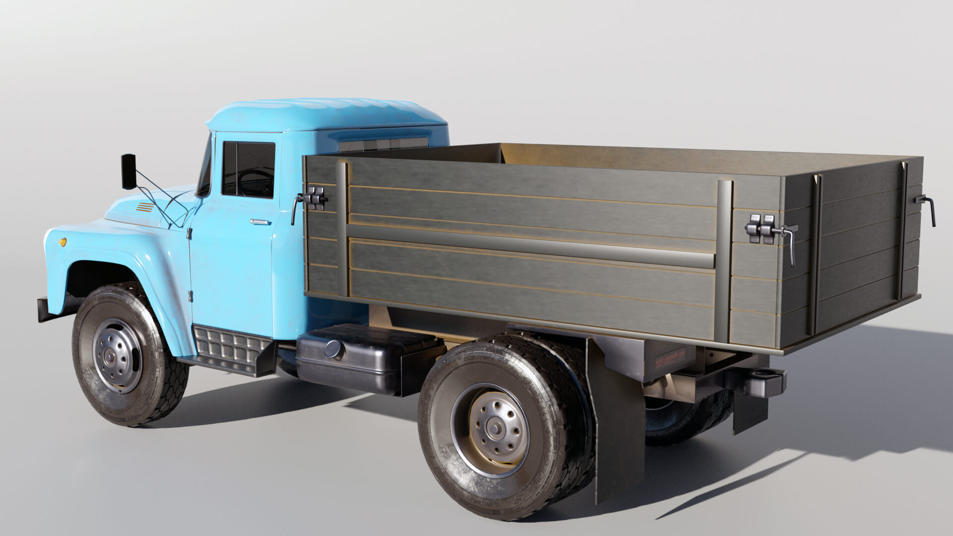 ZiL 130 Truck - 3D Model by Malchevsky