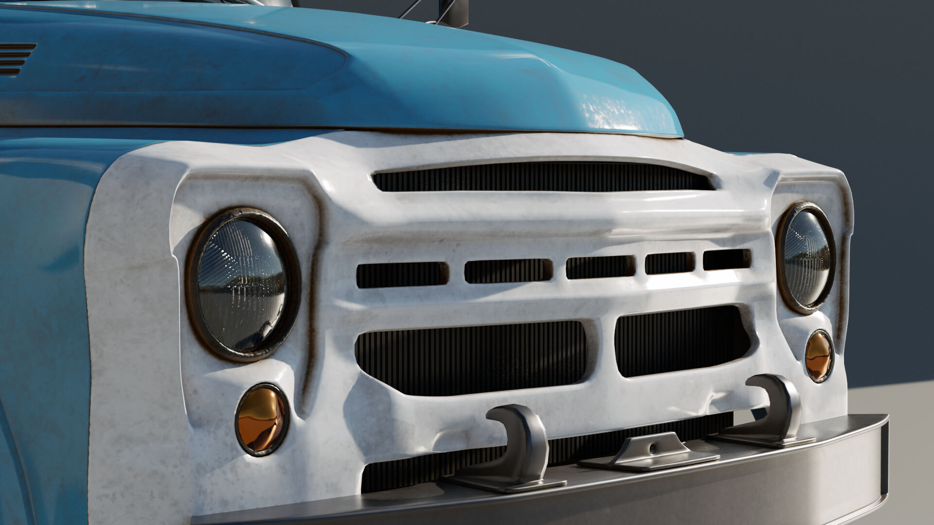ZiL 130 Truck - 3D Model by Malchevsky