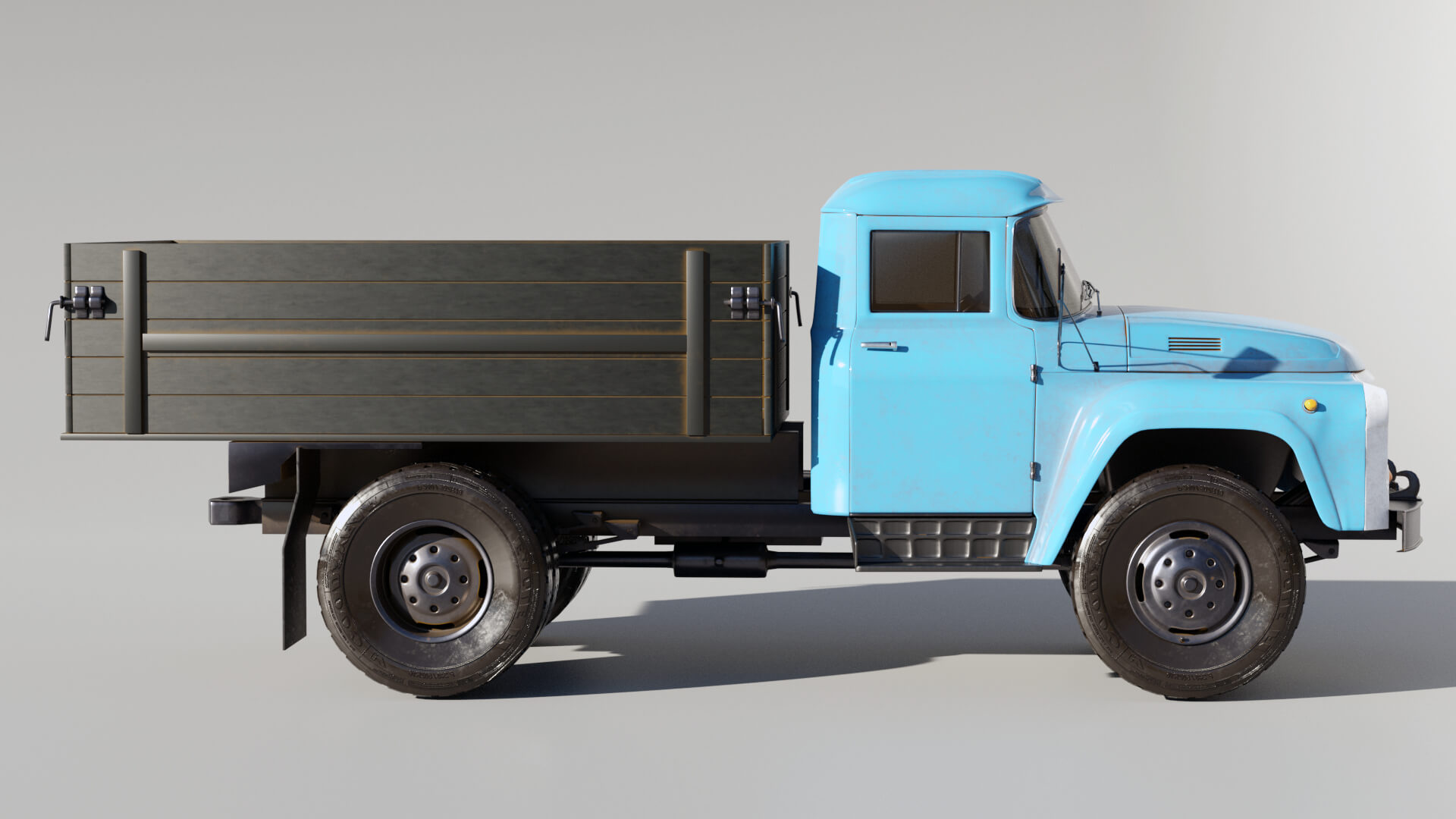 ZiL 130 Truck - 3D Model by Malchevsky