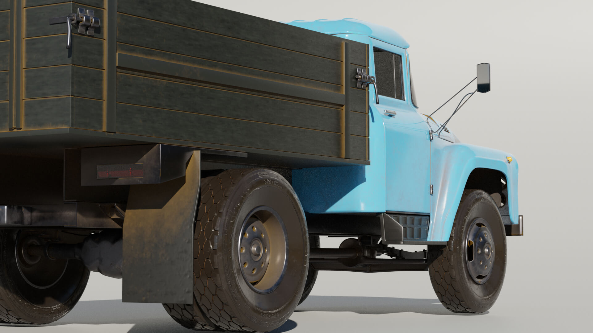 ZiL 130 Truck - 3D Model by Malchevsky