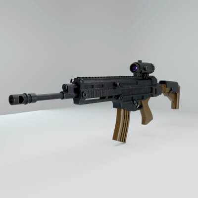3D Models | Weapons | Assault Rifles | RenderHub