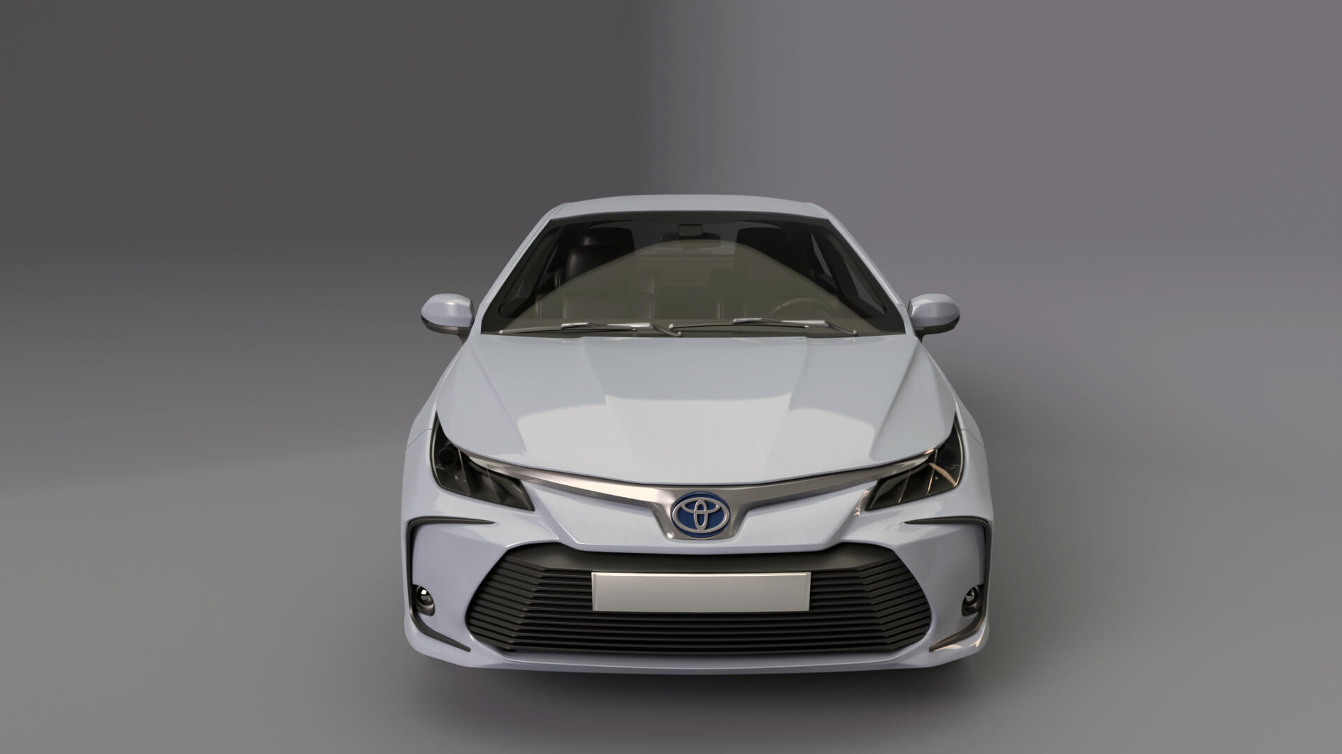 Toyota Corolla Hybrid Car - 3D Model by Malchevsky