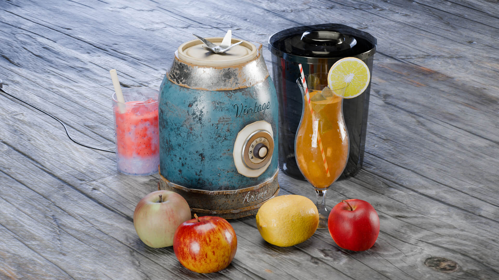 Old Blender - 3D Model by Malchevsky