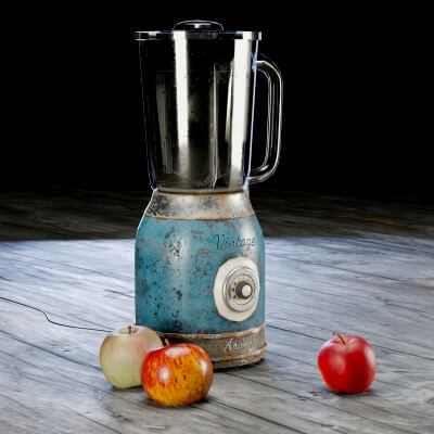 Old Blender - 3D Model by Malchevsky