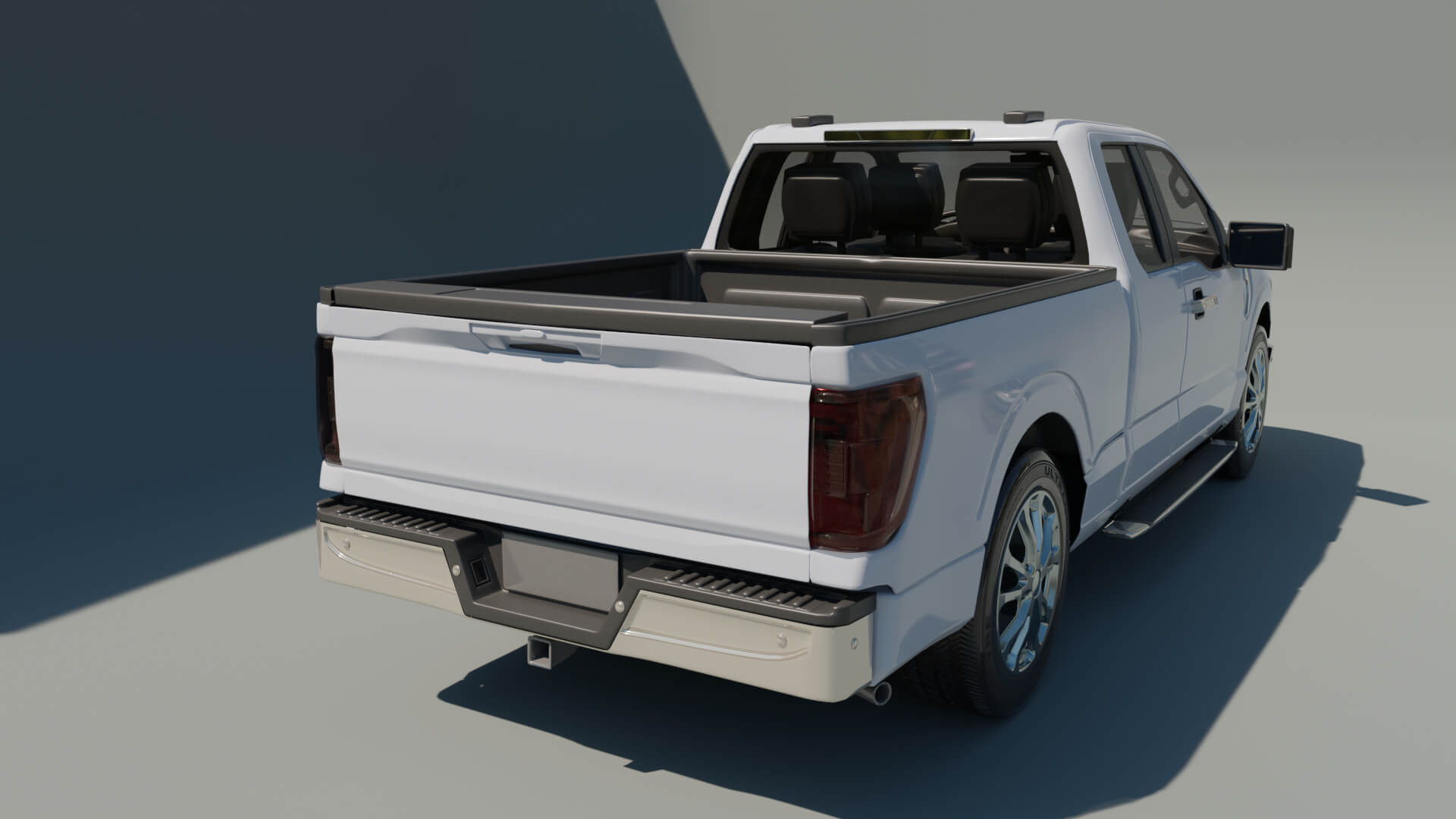 Pickup Truck - 3D Model by Malchevsky