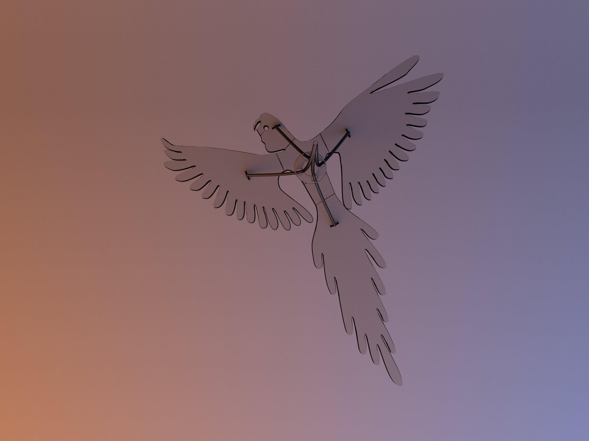 Bird Loft Glow Lamp - 3D Model by malibusan