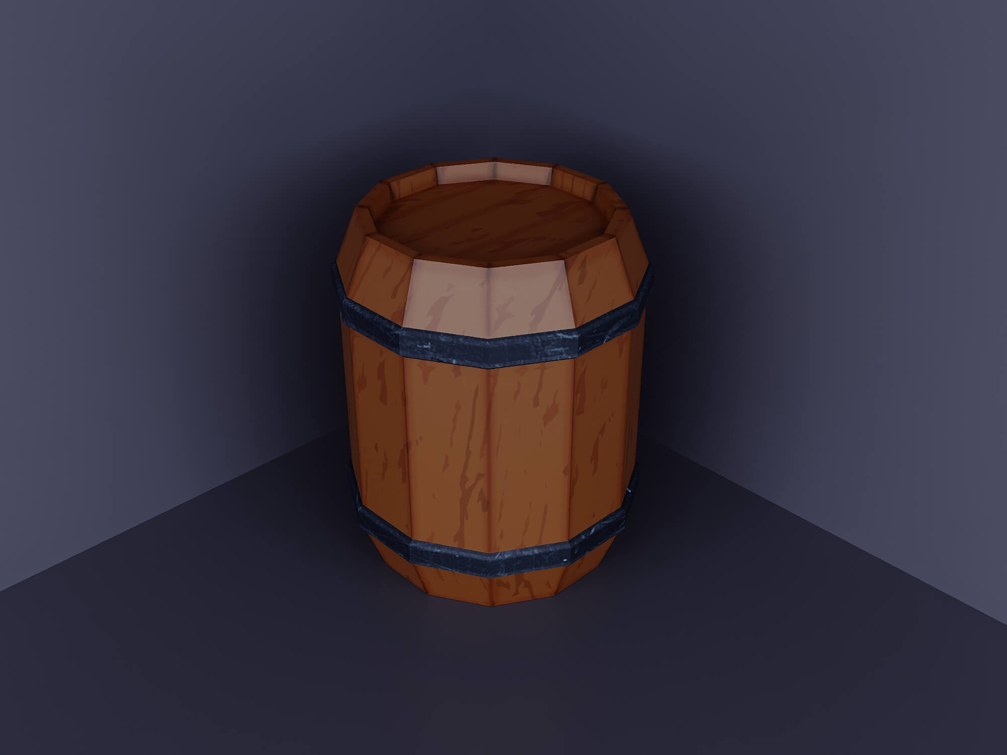 Low Poly Wood Set - 3D Model by malibusan