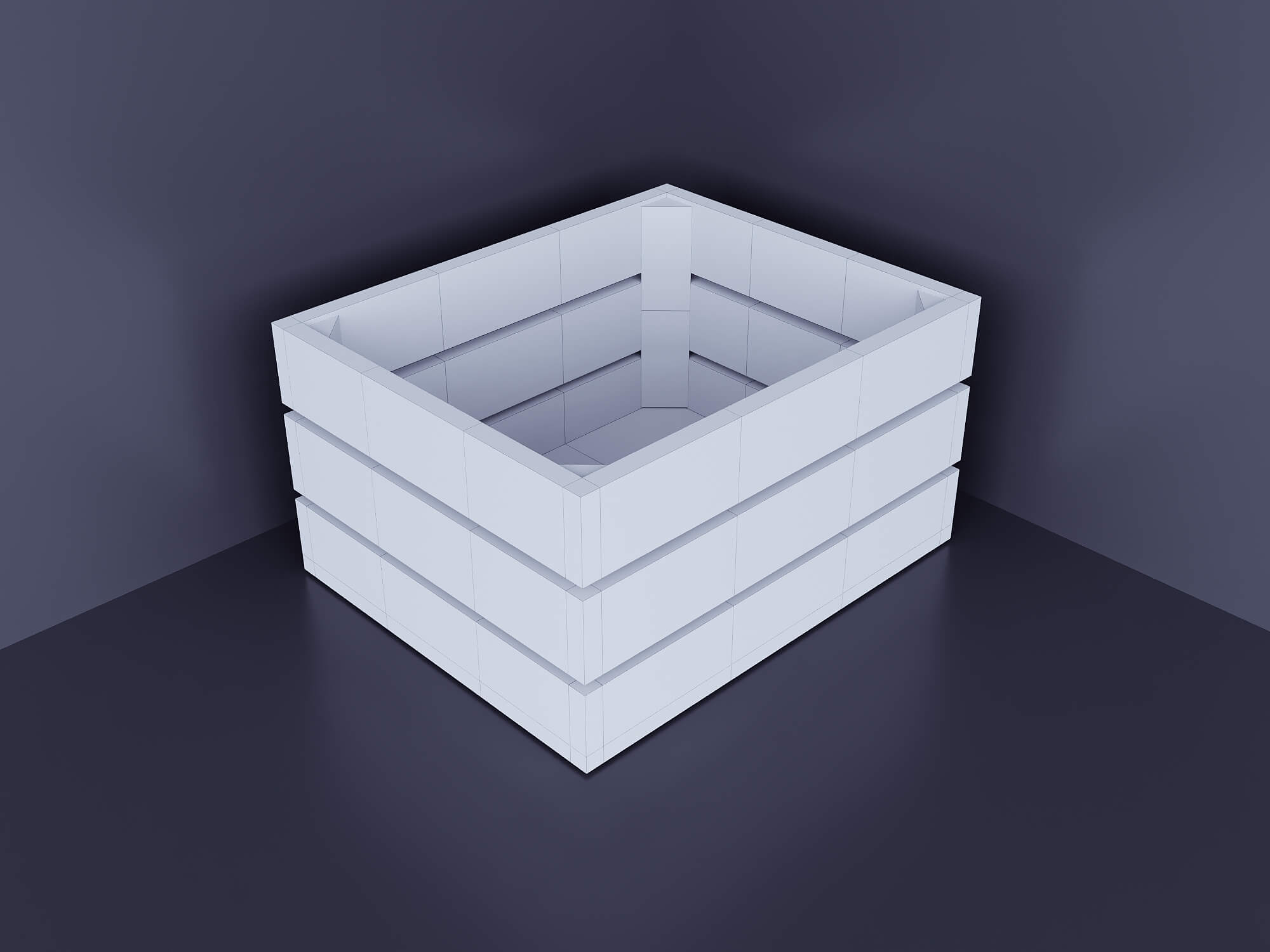 Low Poly Wood Set - 3D Model by malibusan