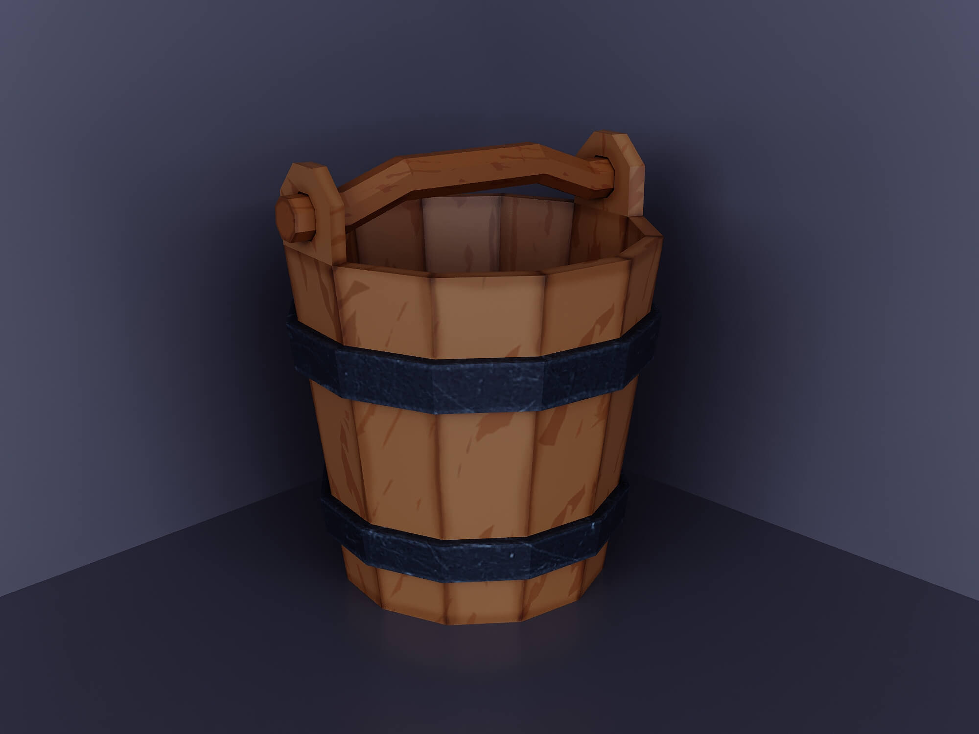 Low Poly Wood Set - 3D Model by malibusan