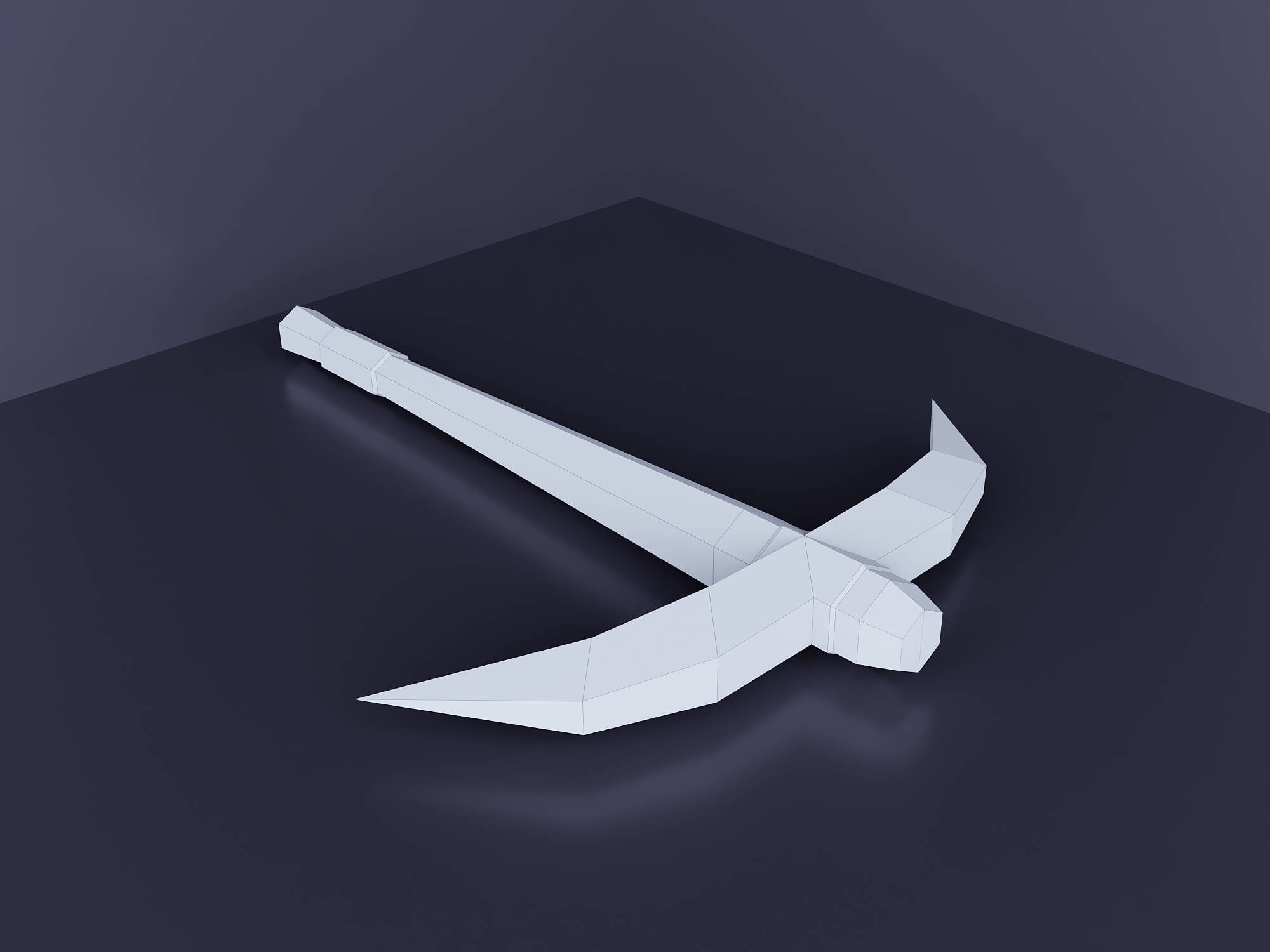 Low Poly Wood Set - 3D Model by malibusan